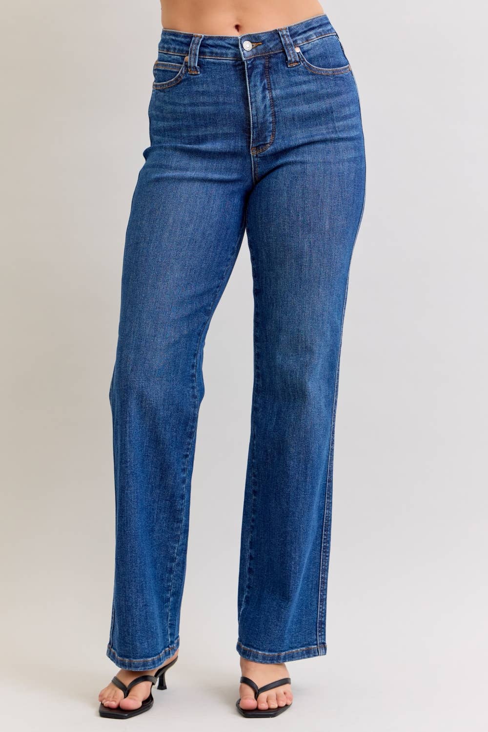 Judy Blue HW Tummy Control Straight – Confetti and Cloth Boutique